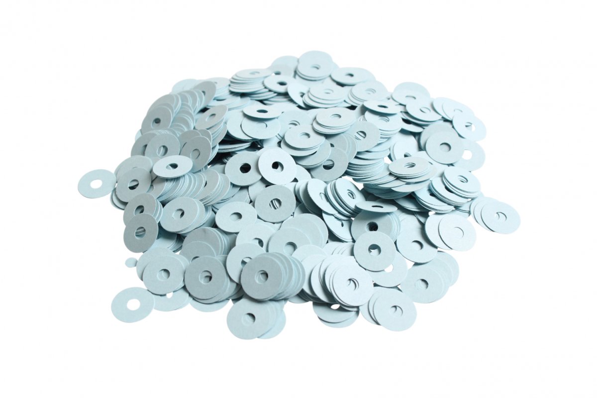 PAPER WASHERS 12X0,25MM - WASHERS - Knud Danielsen ApS