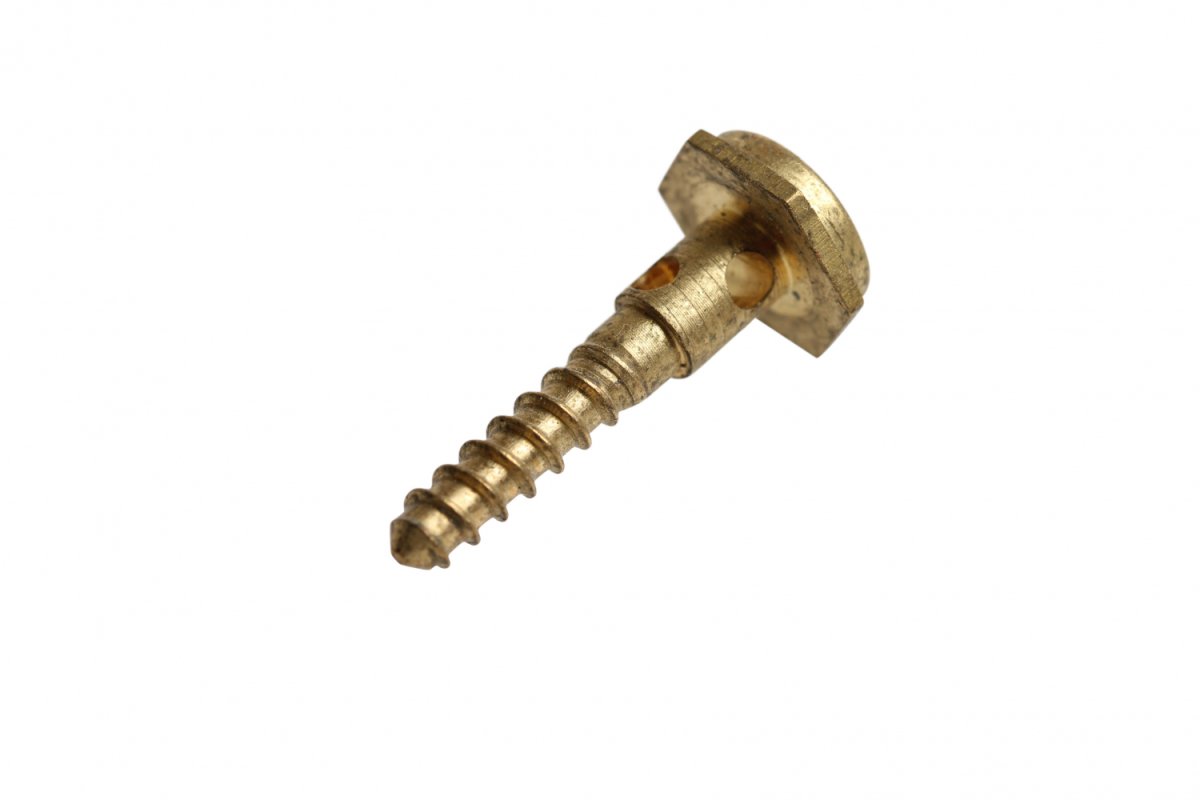 PILOT SCREWS BRASS 24 MM - UPRIGHT - Knud Danielsen ApS